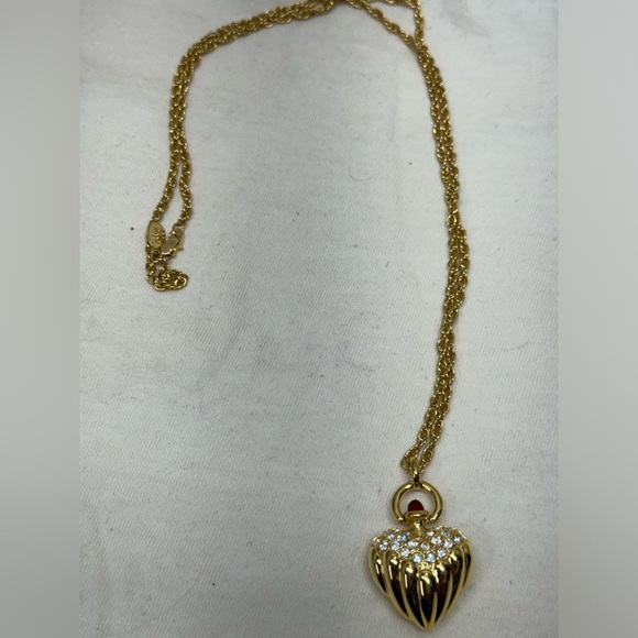 Joan Rivers | Jewelry | Vintage Joan Rivers Long Gold Necklace With ...